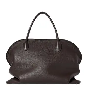 THE ROW Agnes 15 Bag - Dark Brown