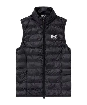 EA7 Vest Core Lady Regular Fit With Ultra Light Padding - Black