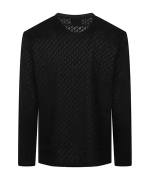 Emporio Armani Long-sleeved Crewneck T-shirt