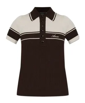 Amiri Short-sleeved Polo Shirt
