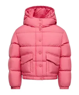 Moncler Phelanta Hooded Down Jacket - Purple-red