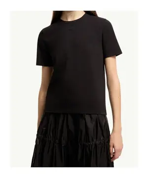 Moncler Logo Patch Crewneck T-shirt