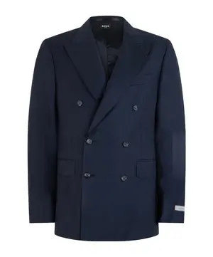 Canali Double-breasted Wool Blazer
