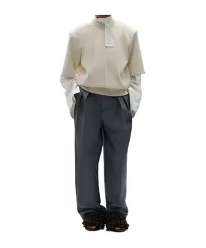Bottega Veneta Wool Mohair Pants