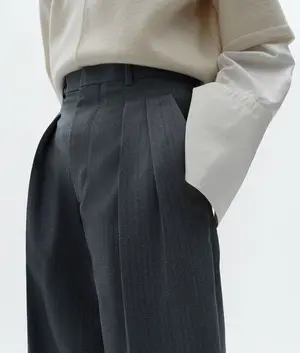 Bottega Veneta Wool Mohair Pants