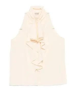 Alberta Ferretti Ruffled Top