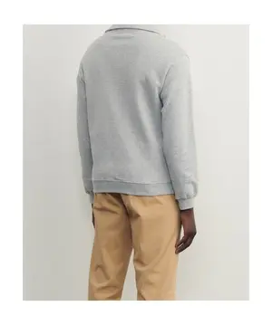Maison Labiche Half-zip Logo Sweatshirt