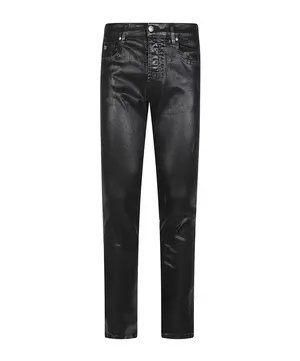 John Richmond Casual Trousers With Belt Loops - Black