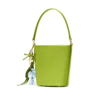 SELF-PORTRAIT Satin Bucket Bag