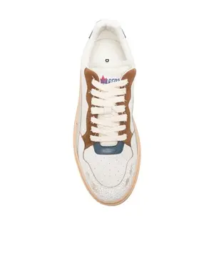 Dsquared2 Distressed Panelled Sneakers