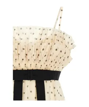 Zimmermann Polka Dot Ruffled Top