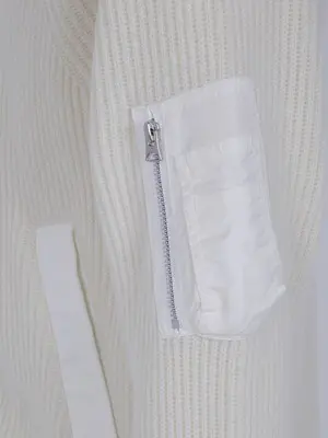 Sacai Zip-up Cardigan