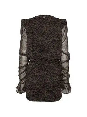 ROTATE BY BIRGER CHRISTENSEN Printed Dress