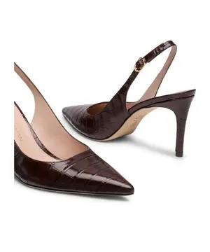 STUART WEITZMAN Power Slingback 75 - Walnut