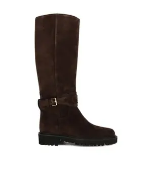 Valentino Garavani Vlogo Signature Round Toe Boots
