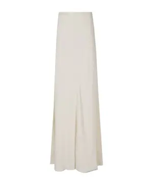 Alberta Ferretti Draped Skirt - Ivory