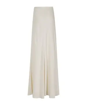 Alberta Ferretti Draped Skirt - Ivory