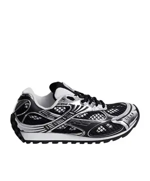 Bottega Veneta Orbit Sneaker - Black/silver