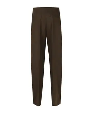 Alberta Ferretti Pleated Wide-leg Trousers