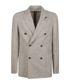 LARDINI Roma Double-breasted Jacket