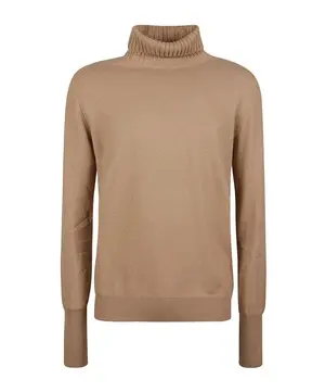 BALLANTYNE T Neck Sweater - Nude