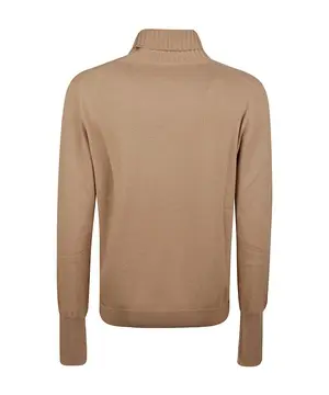 BALLANTYNE T Neck Sweater - Nude