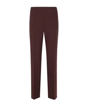 Alberta Ferretti Creased Casual Trousers