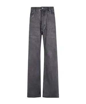 Rick Owens Faded Whiskered Jeans - Dust