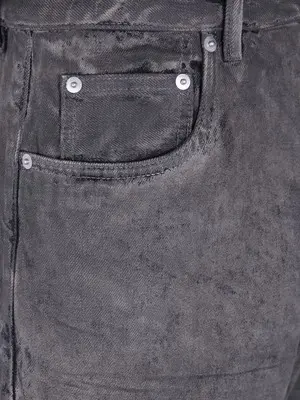 Rick Owens Faded Whiskered Jeans