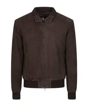 STEWART Nuvola Bomber Jacket - Darkbrown