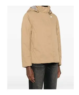 K-WAY Marlette Hooded Logo-patch Jacket