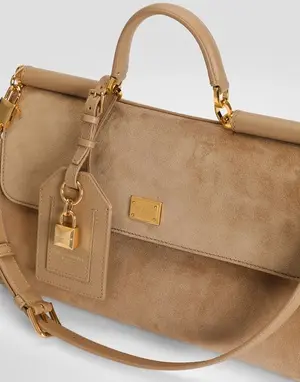 Dolce & Gabbana Dolce Gabbana Medium Sicily Foldover Top Tote Bag