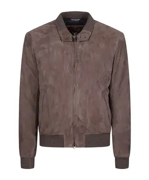 STEWART Nuvola Bomber Jacket - Brown
