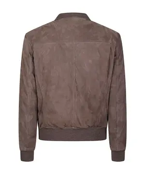 STEWART Nuvola Bomber Jacket - Brown