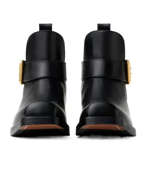 Versace Orlando Leather Boots
