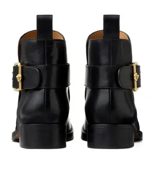 Versace Orlando Leather Boots