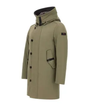 Peuterey Long-sleeve Parka With Detachable Fur Collar