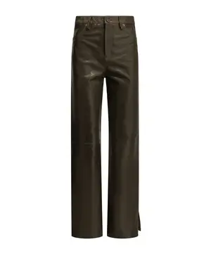 GOLDEN GOOSE High-waisted Straight Leg Casual Pants