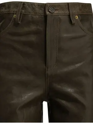 GOLDEN GOOSE High-waisted Straight Leg Casual Pants