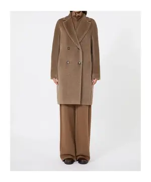 Max Mara Long-sleeved Double-breasted Coat
