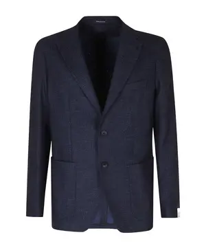 Tagliatore Single-breasted Blazer - Blue
