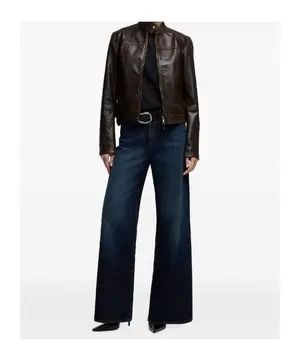 7 For All Mankind Wide-leg Jeans - Blue