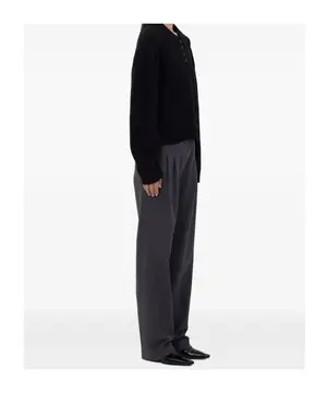 Loulou De Saison Homere Buttoned Knitwear - Black