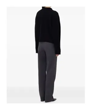 Loulou De Saison Homere Buttoned Knitwear - Black