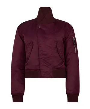 Dsquared2 Aviator Wash 80's Kiodo Bomber - Bordeaux
