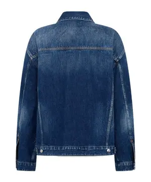 Dsquared2 Distressed Denim Oversized Jacket