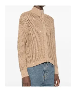 Max Mara Sequin Embellished Cardigan