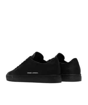 CRIME LONDON Amuse Obsidian Low-top Sneakers - Black
