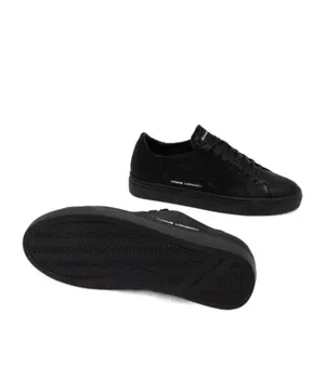 CRIME LONDON Amuse Obsidian Low-top Sneakers - Black
