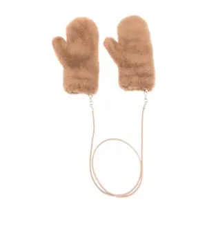 Max Mara Camel Hair Gloves - Light Brown